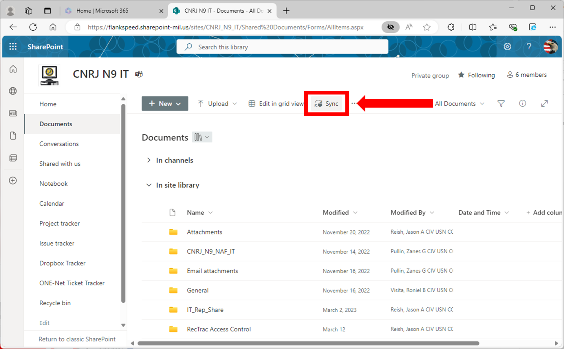 Migrating Share Drive to FlankSpeed SharePoint – CNRJ FFR IT Helpdesk