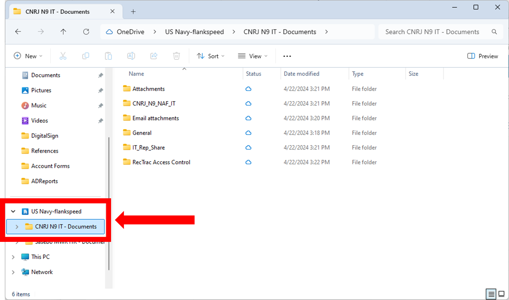 Migrating Share Drive to FlankSpeed SharePoint – CNRJ FFR IT Helpdesk