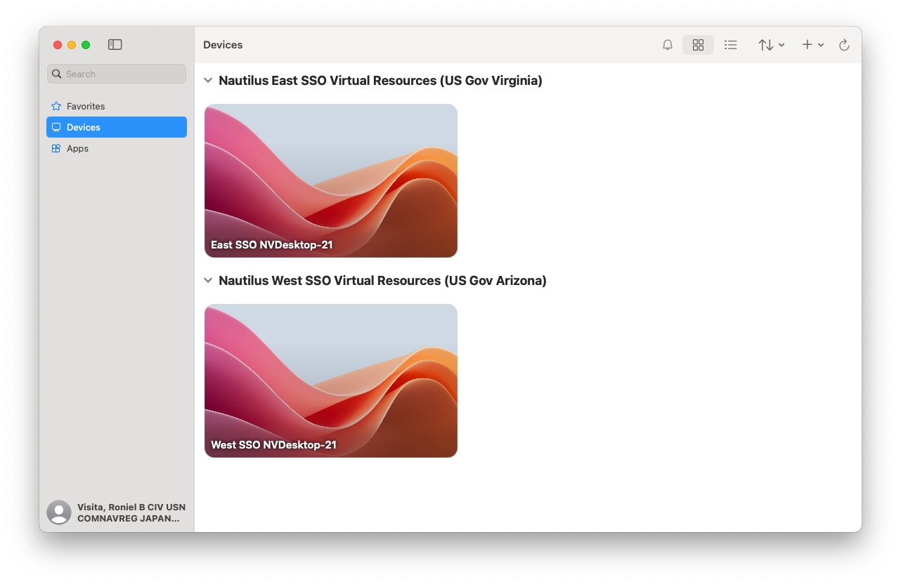Nautilus Virtual Desktop (NVD) – CNRJ FFR IT Helpdesk